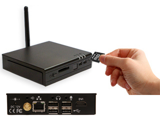 WEBS-1010 Intel atom Z530 based ultra compact desktop